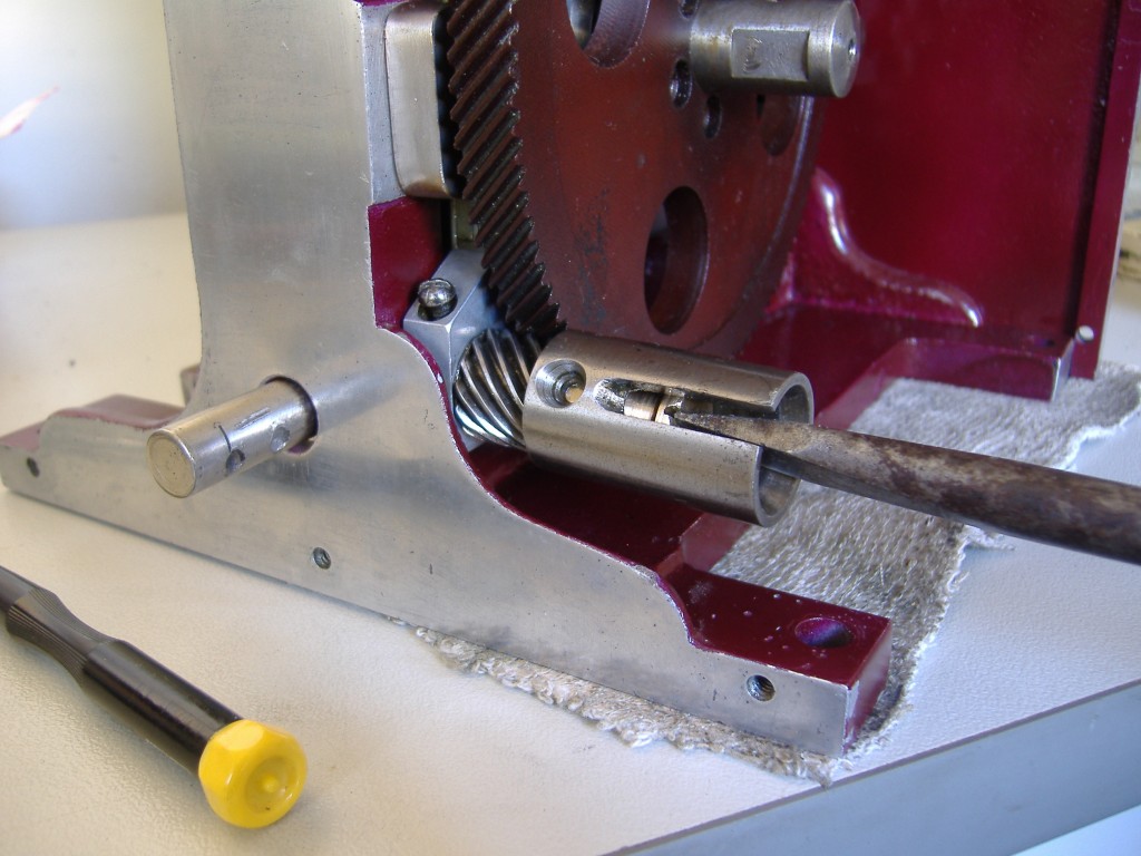 Western Electric drive spindle to the main drive gear often called ...